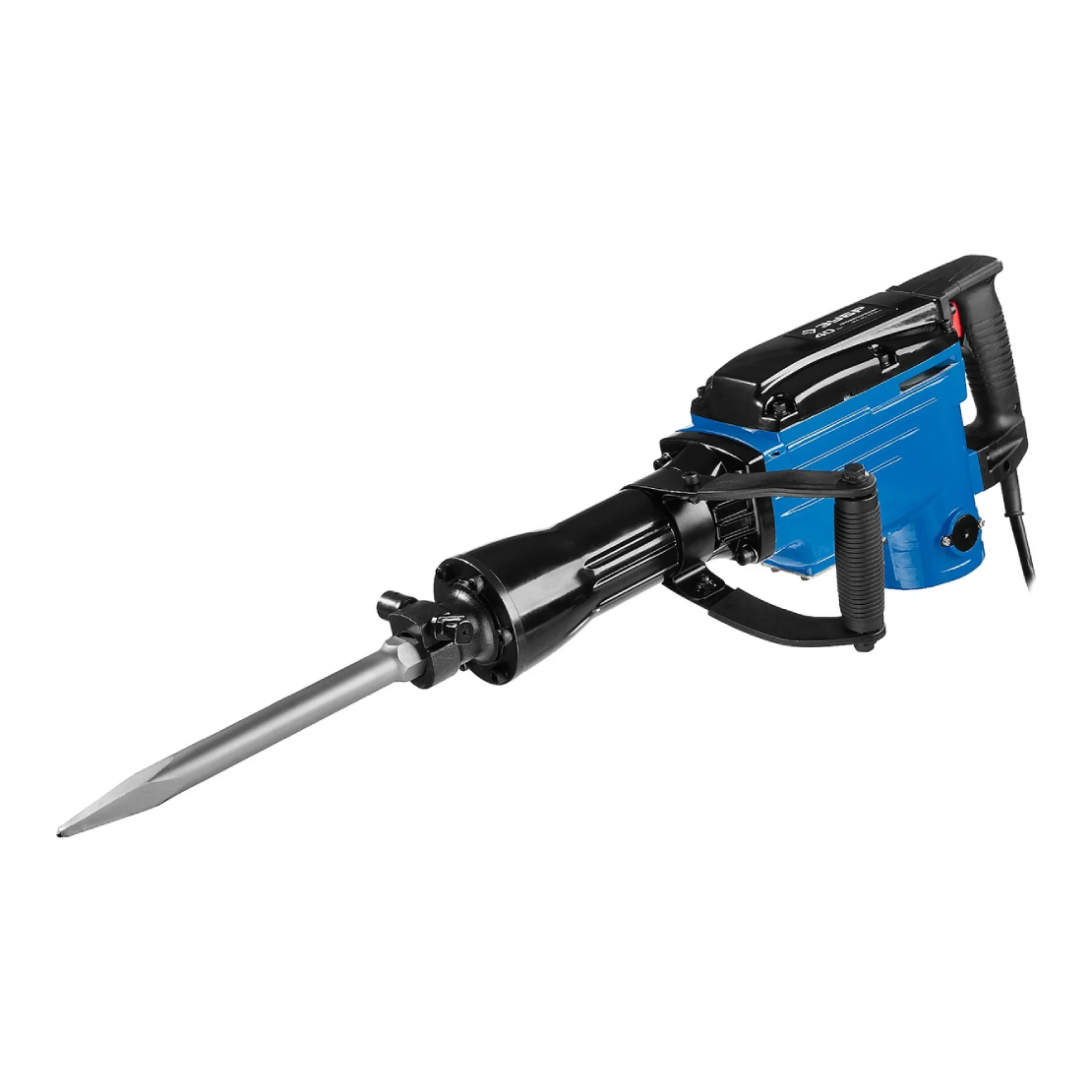 Молоток отбойный Зубр ЗМ-40-1700 К, 1700 Вт, 1400 уд/мин, 40 Дж, HEX 30 мм, синий