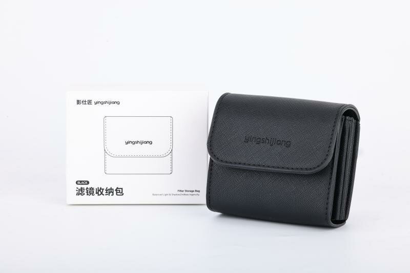 Сумка для хранения фильтров, подходящая для УФ-фильтров, CPL поляризаторов, ND фильтров, ударопрочная многослойная круглая сумка для хранения фильтров