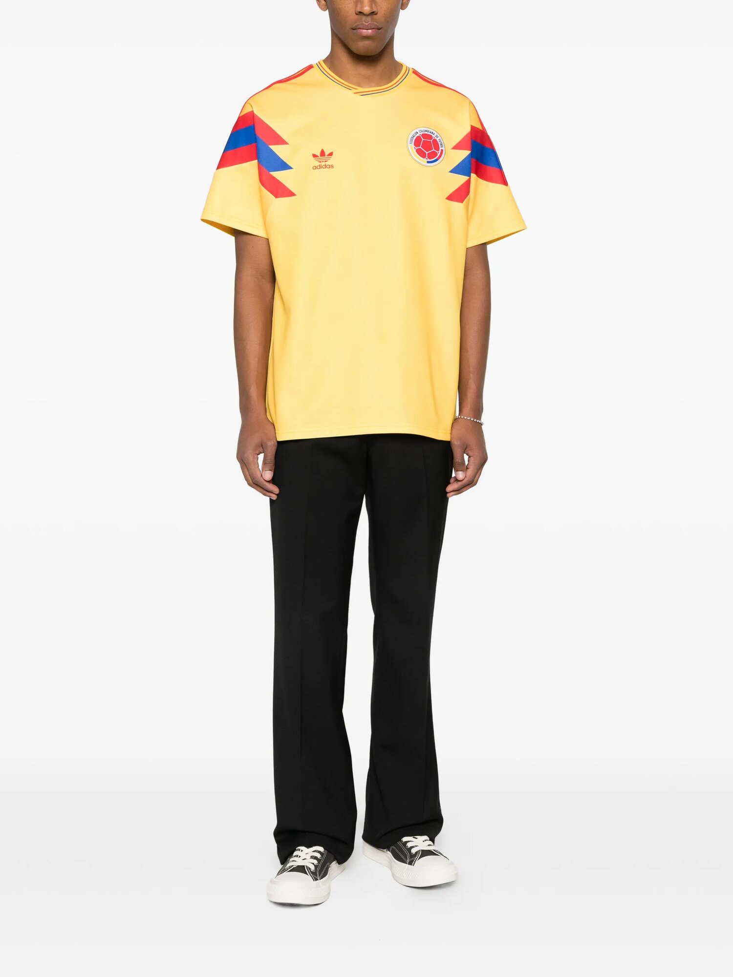 Футболка adidas, размер 46 GER, ochre yellow — фото 1