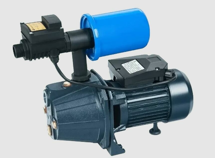 Насосная станция акваробот JET 60 S 0.45 кВт, 33 м, 2.4 м3/час, бак 2 л, адаптивная - управление по давлению и потоку, Unipump 37836