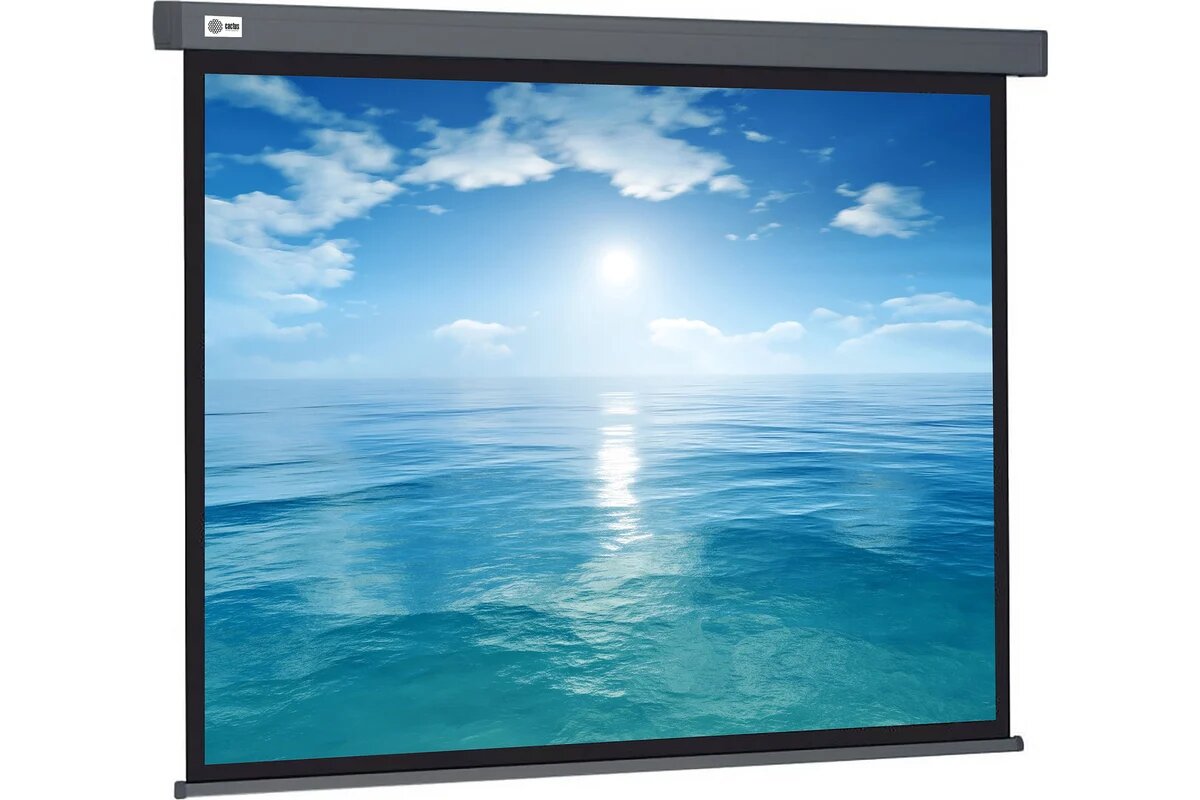Экран для проектора Cactus 104.6x186см Wallscreen CS-PSW-104X186-SG, серый, 104,6×186, 16:9, антибликовое покрытие
