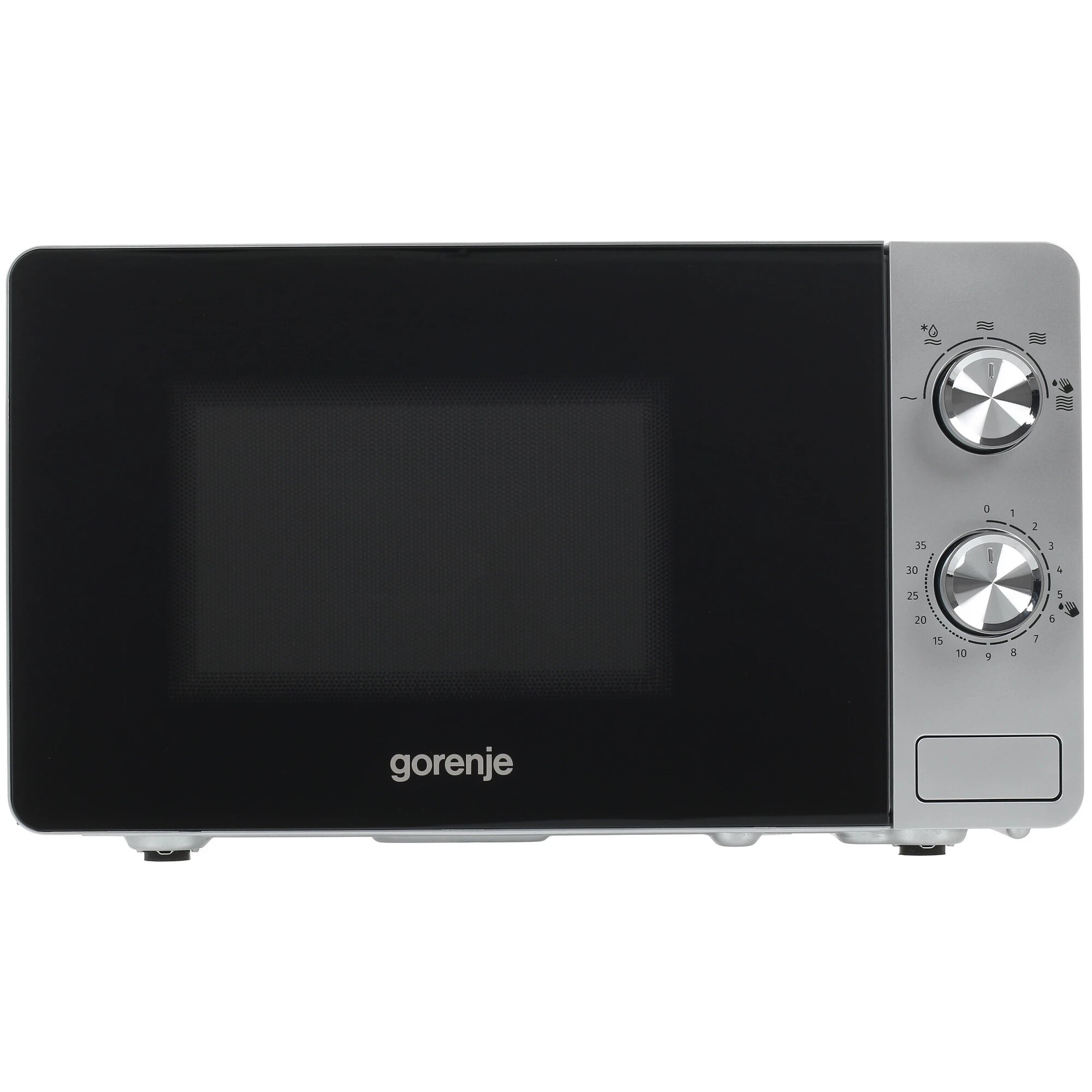 Микроволновая печь Gorenje MO17E1S, мощность 700Вт, эмаль, серебристая