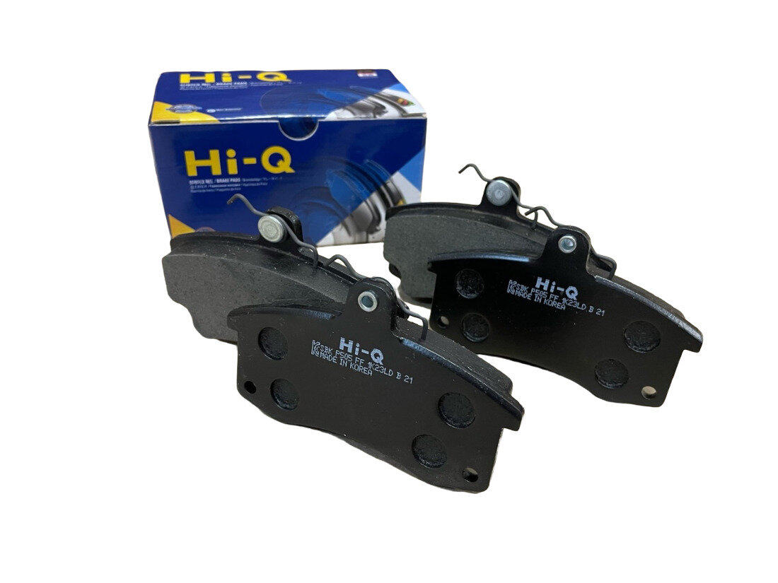 Колодки тормозные передние для Дэу Матиз 0.8/1.0, Нексия, Ланос / Шевроле Ланос, Матиз, Спарк / ЗАЗ Шанс, Сенс ( oem 96273708 / S4510017 )