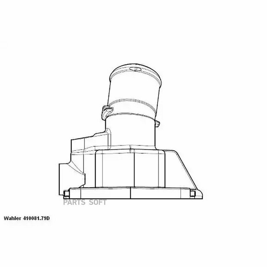 Термостат от официального дистрибьютора, WAHLER, артикул 41008179D