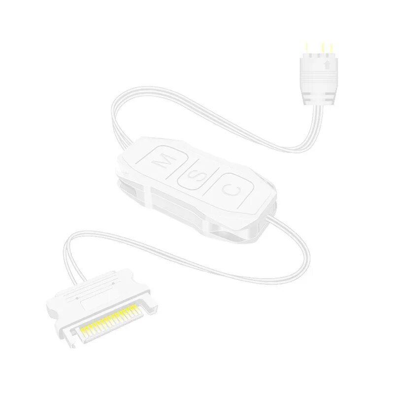 ARGB контроллер 5В White 3-контактный