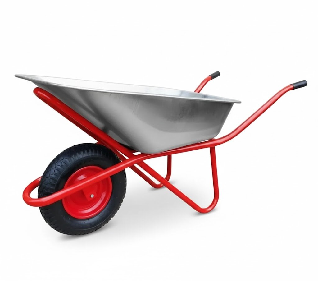 Тачка садовая (строительная) WB5009М1-118, одноколесная, 200 кг