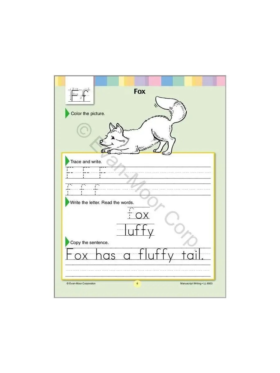Learning Line Workbooks Manuscript Writing Grades K-2 | Evan-Moor — фото 1