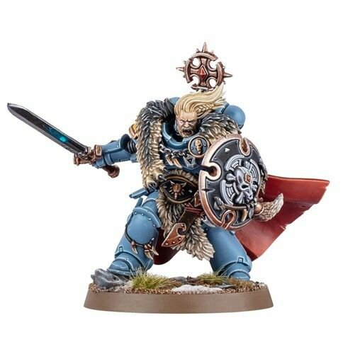 Настольная игра Space Wolves Wolf Guard Battle Leader Warhammer 40000