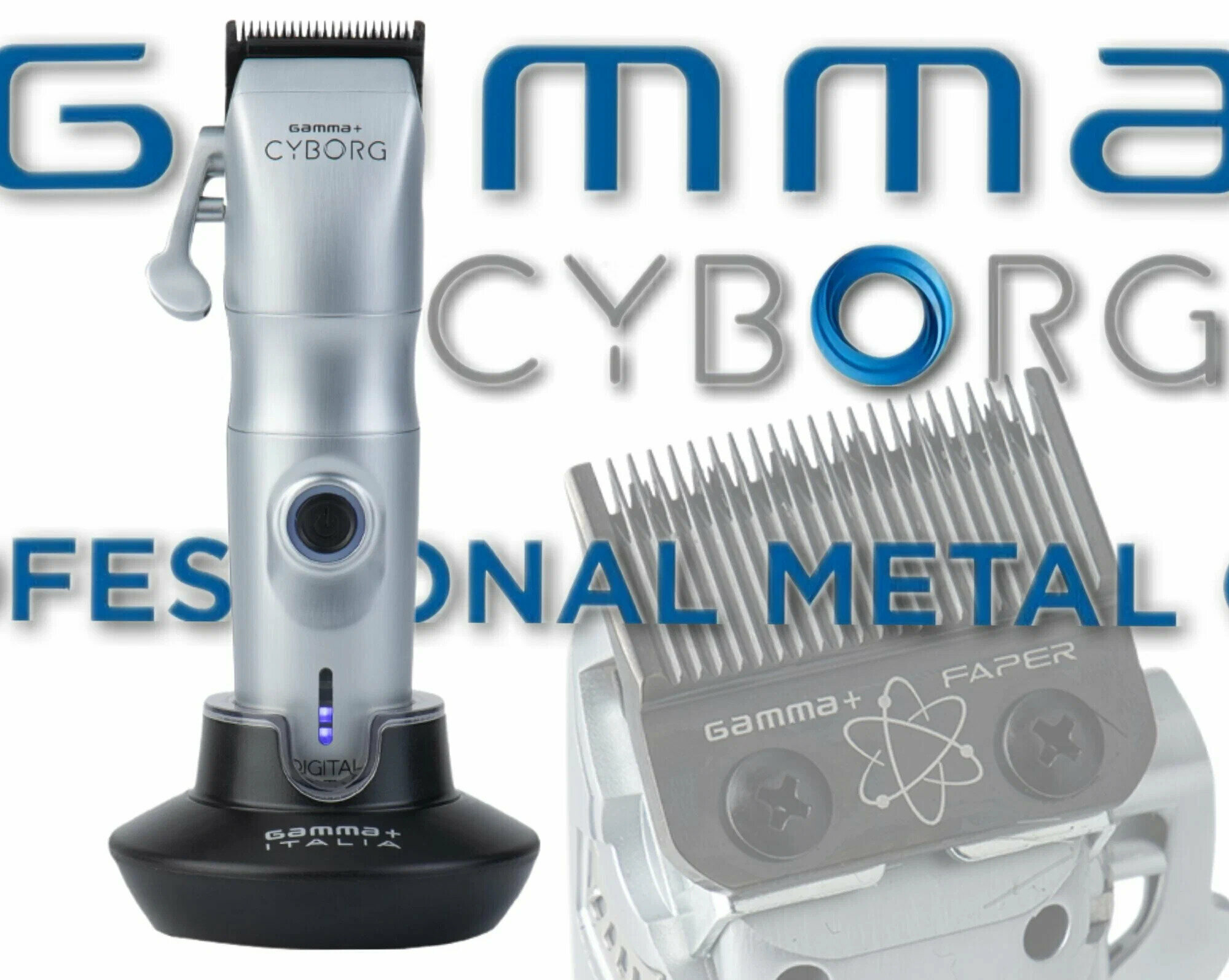Машинка для стрижки Gamma Clipper Cyborg 00-00008128