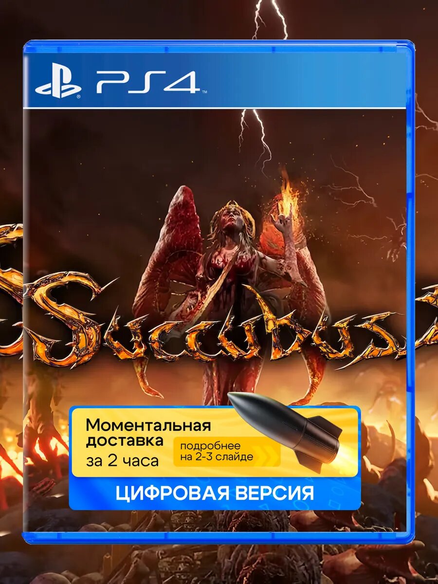 Игра Succubus Hellish Edition для Sony PlayStation PS4 PS5