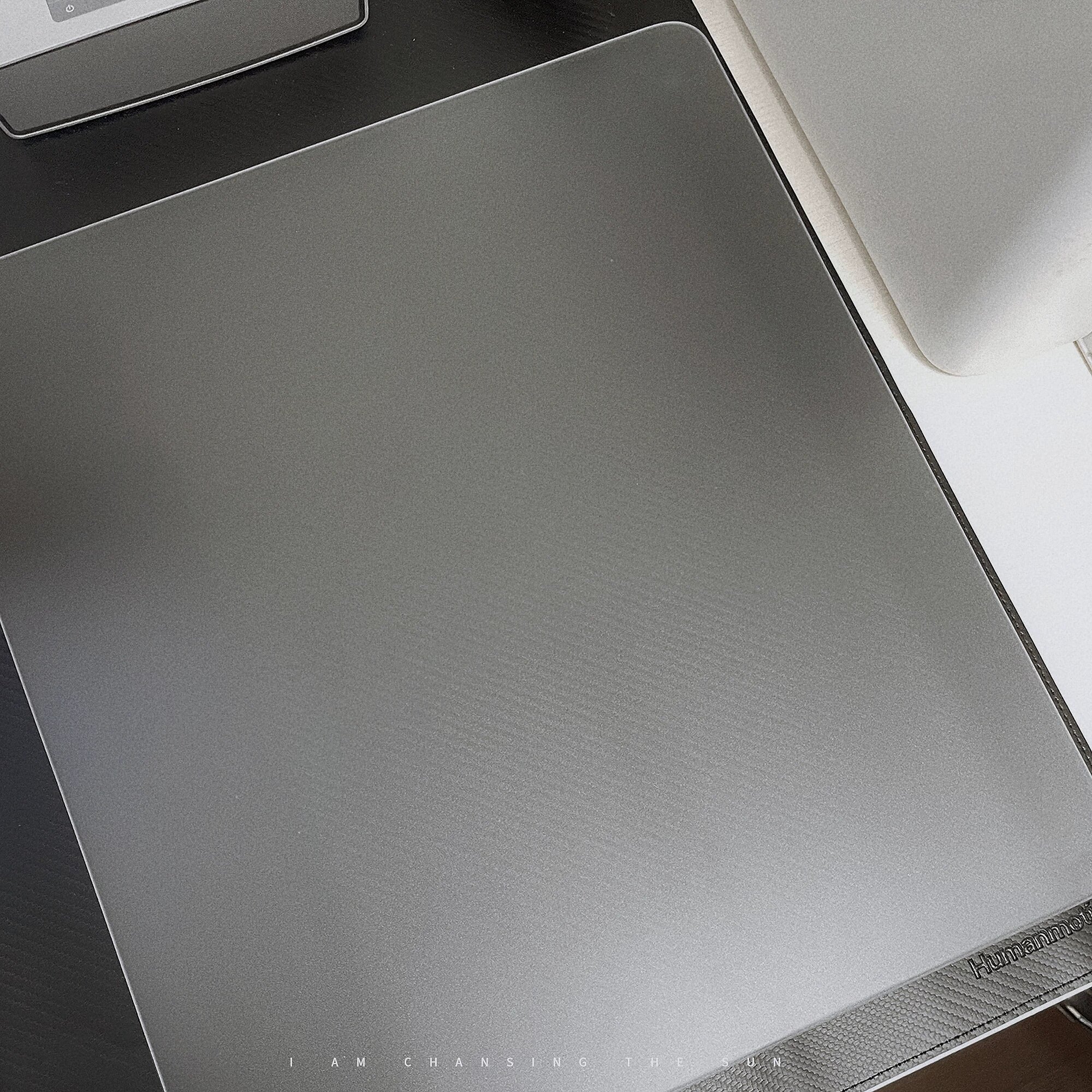 Большой фотогальванический стеклянный коврик для мыши FTTOT, гладкий, из закаленного стекла, для киберспорта и игр,