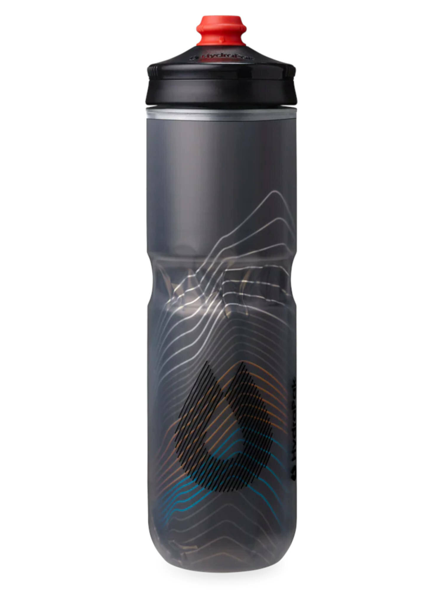 Фляга HydraPak Polar Surge Ascent 700мл Черный