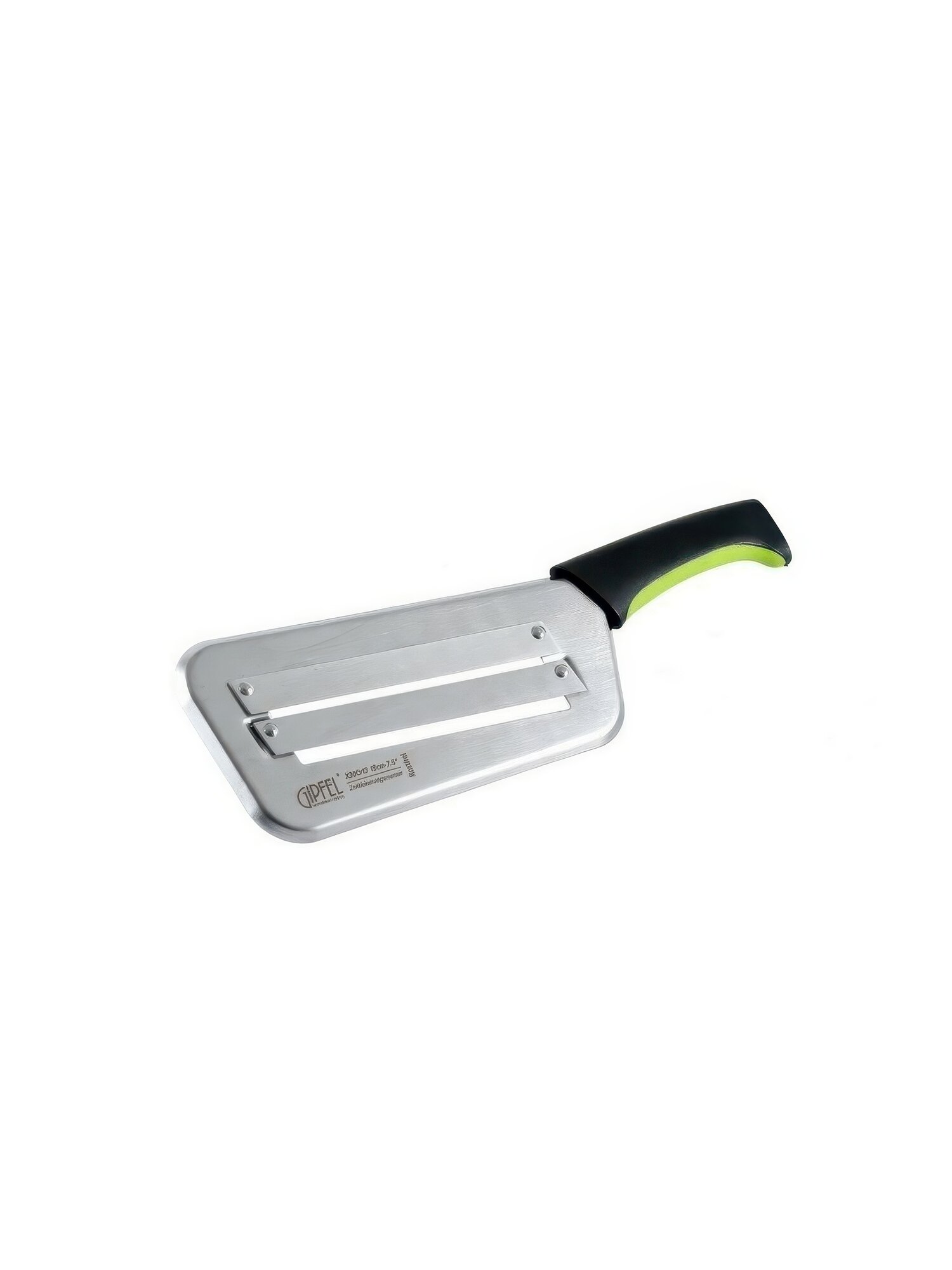 Нож для шинковки Gipfel 9746 нержавеющая сталь, черный/зеленый