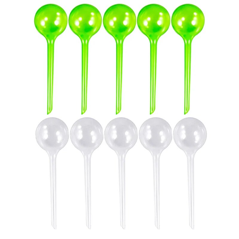 Автоматические лампы для полива растений 5/10 шт. Зеленый, 10pcs mix