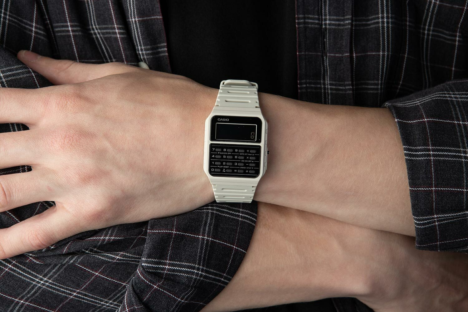 Наручные часы CASIO Vintage, белый — фото 1