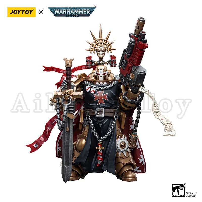 JOYTOY 1/18 Фигурка 40K Black Templars Squads Аниме Коллекция Военная Модель — фото 1