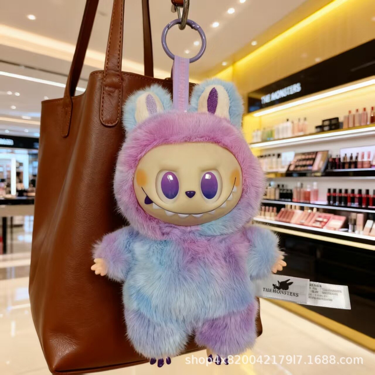 Новый брелок-игрушка Labubu третьего поколения, мягкий модный кулон из серии Labubu в формате сюрприз-бокса.