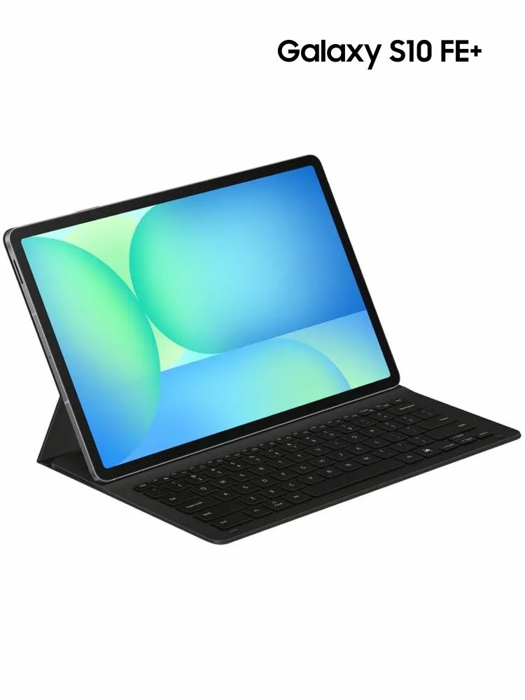 Чехол-клавиатура Samsung Book Cover Keyboard Slim (EF-DX620UBRGRU) Galaxy Tab S10 FE+, чёрный