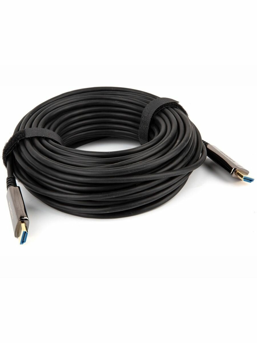 Оптический HDMI кабель 2.0 активный VCOM 10 метров 4K 60Hz сигнал без потерь (D3742A-10M)