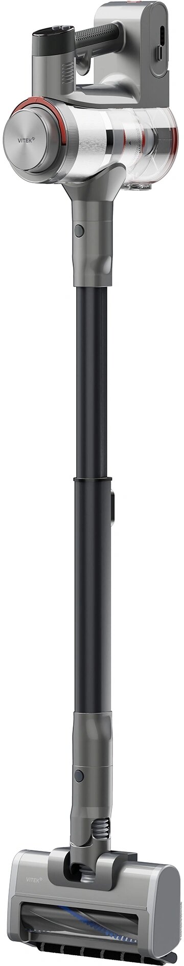 Пылесос Vitek VT-CLSAQUA-RAPID 470Вт серый стальной/серебристый