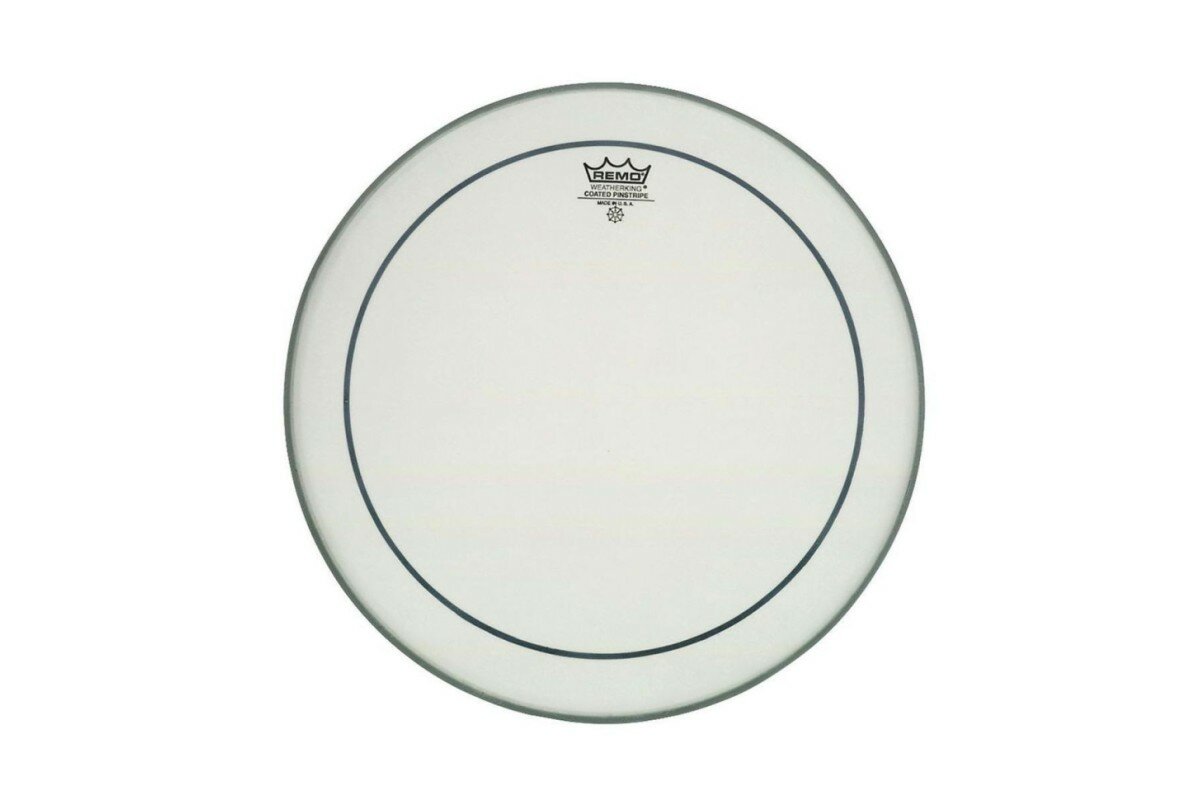 REMO PS-0118-00 Batter, Pinstripe, Coated, 18' пластик