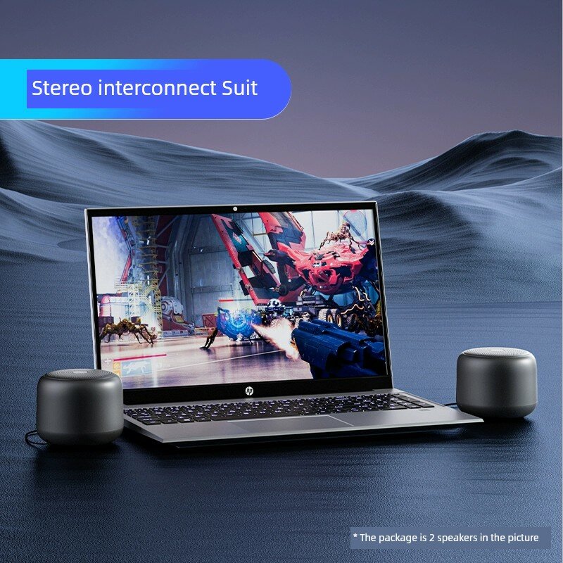 HP Bluetooth-колонка с двойной связью TWS, цвет Ночная звезда, Hi-Fi звук