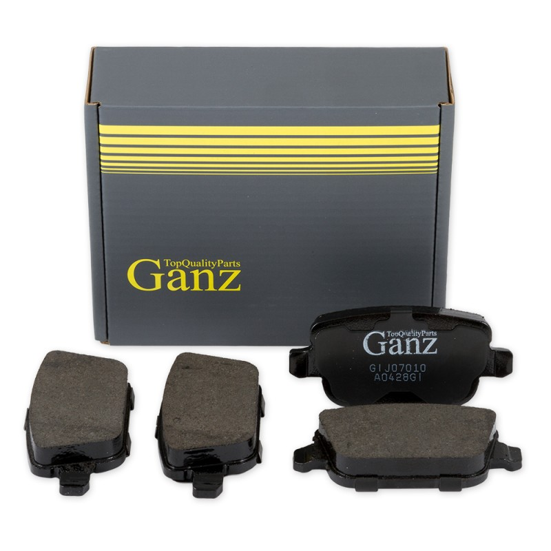 Колодки задние Ganz GIJ07010