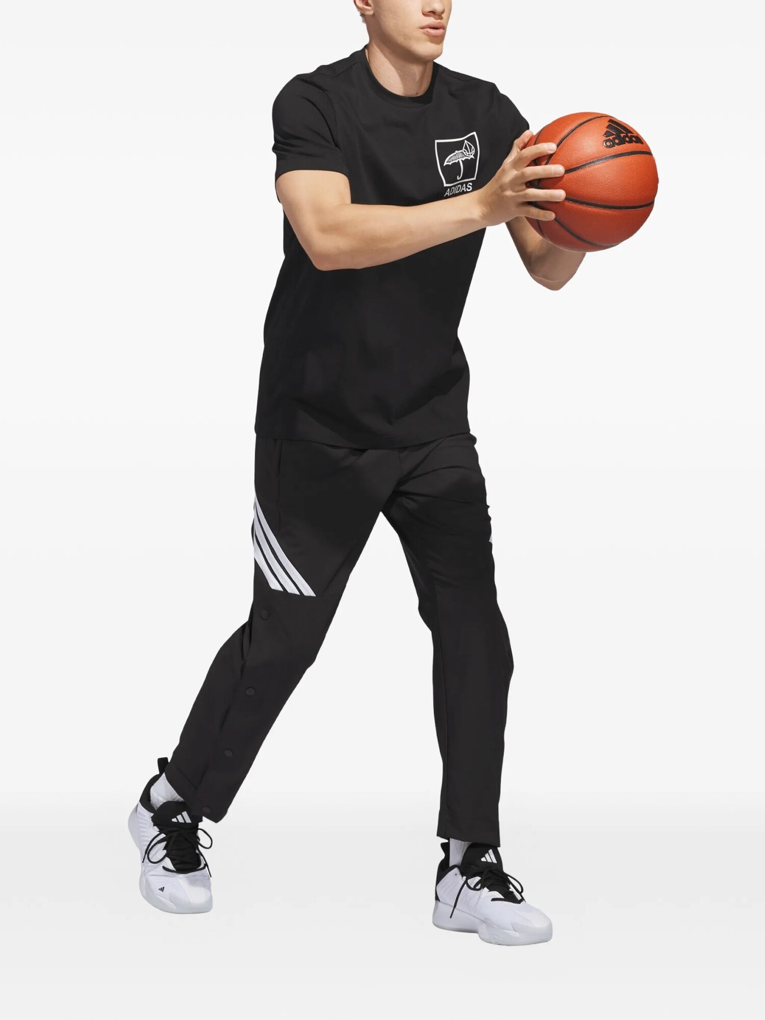 Футболка adidas Raining Buckets, размер 50 GER, черный — фото 1