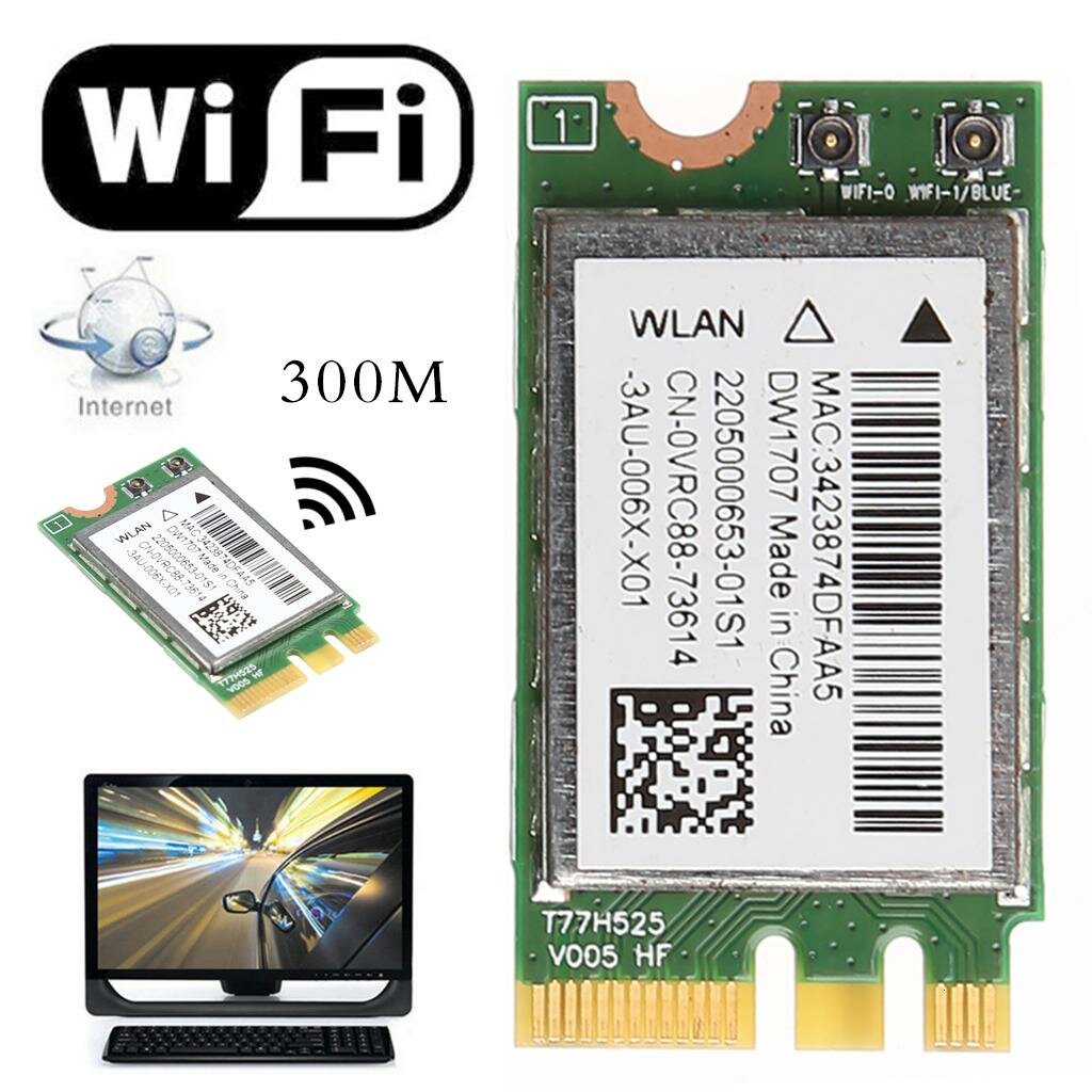 Wi-Fi-карта M.2 NGFF Bluetooth 4.0 — фото 1