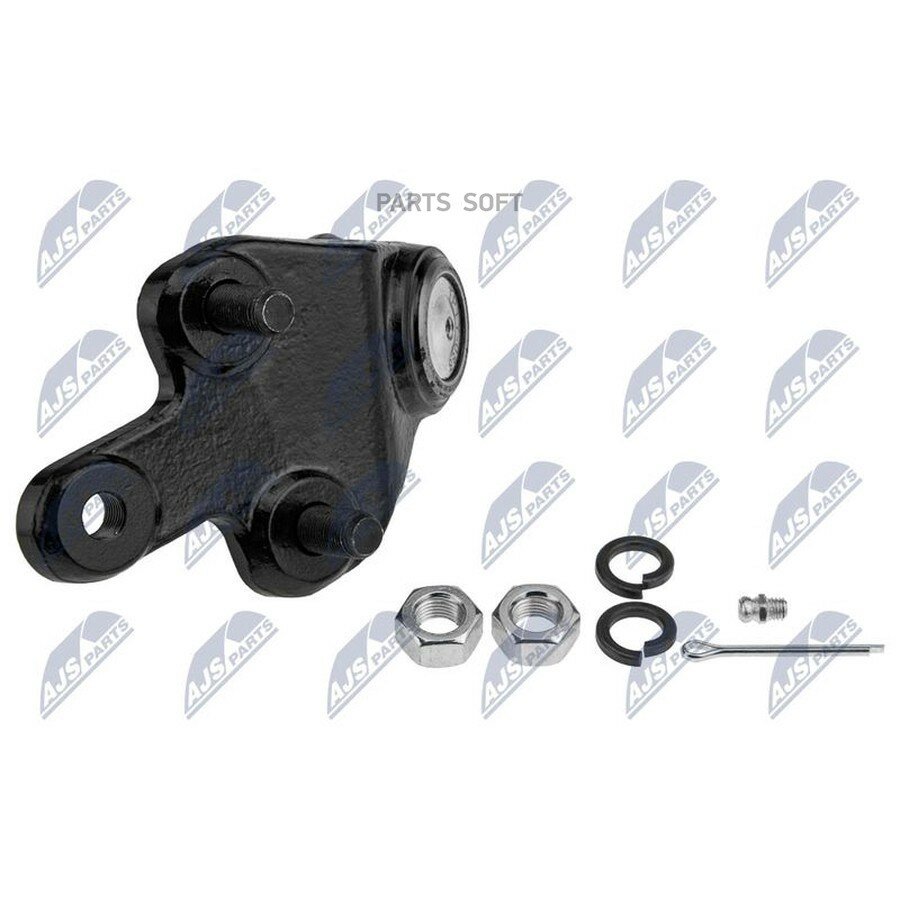 Шаровая опора подвески TOYOTA HIGHLANDER 07-13, LEXUS RX 08- /перед НИЗ прав/ от официального дистрибьютора, NTY, артикул ZSDTY088