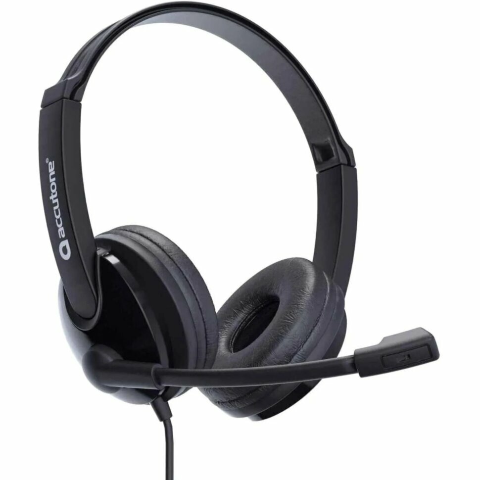 Гарнитура Accutone UB101 USB black (ZE-UB101-RU), 1843261