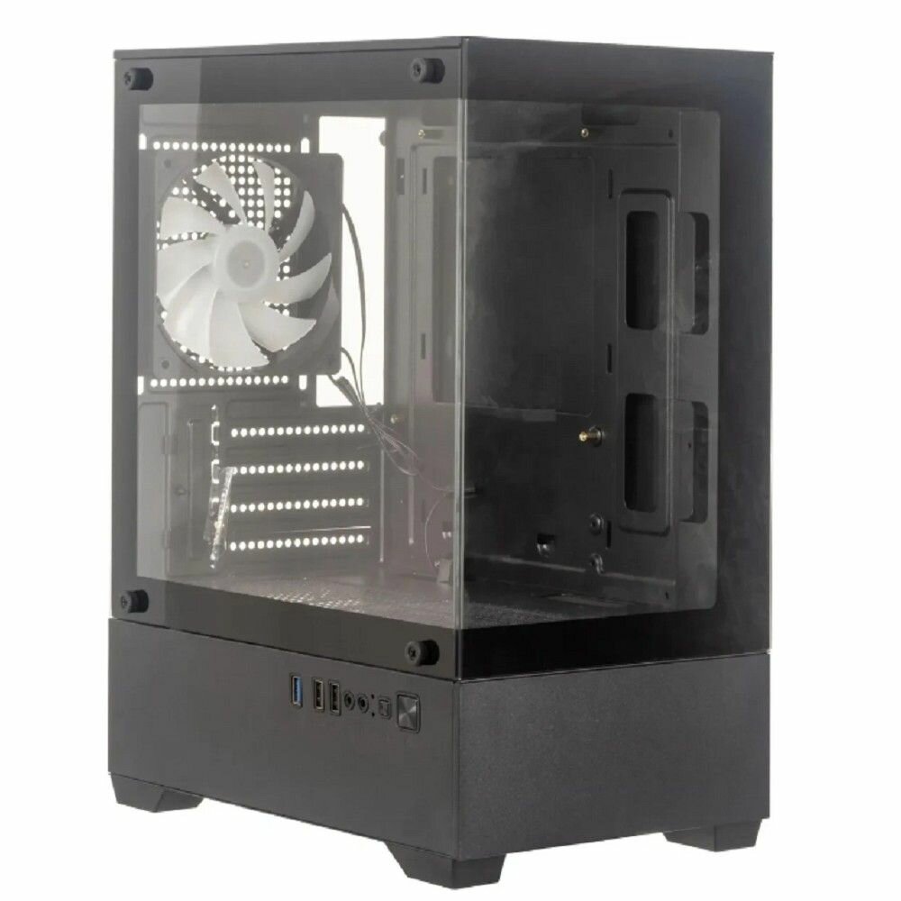 AeroCool Корпус ACCORD ATX ACC - ZCU2B Black ACC - ZCU2B
