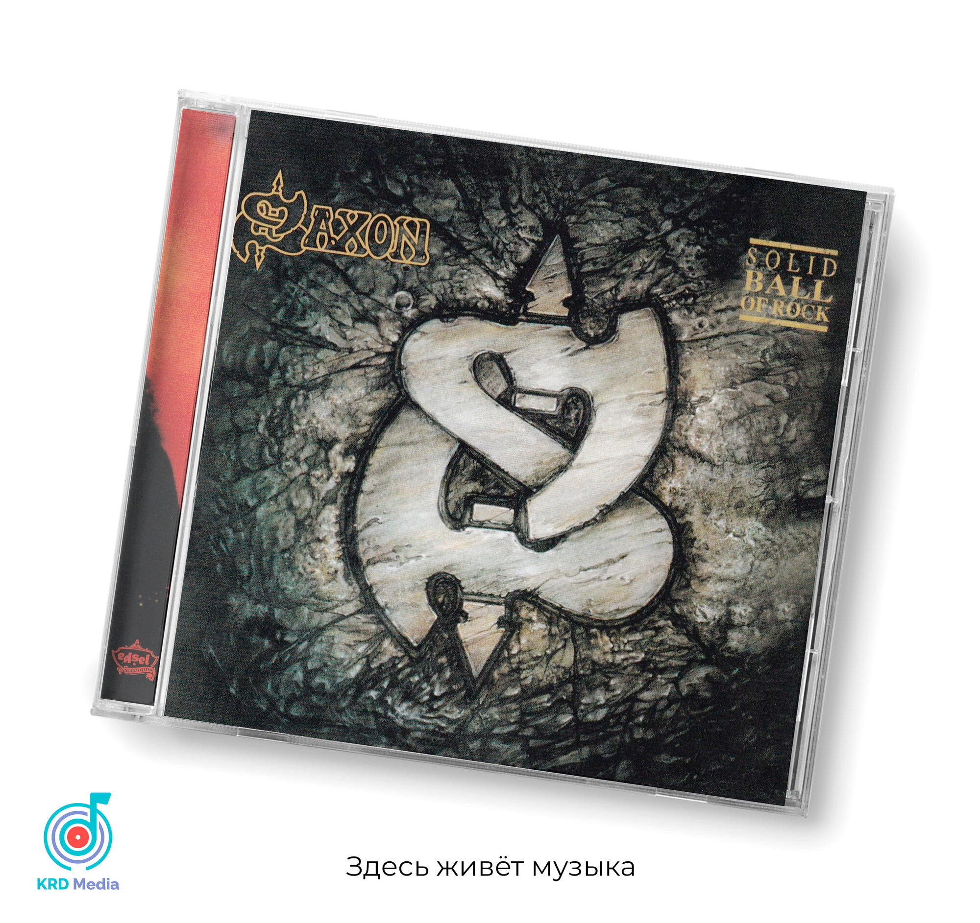 Saxon - Solid Ball Of Rock, 2013, 12-page, CD-Аудио