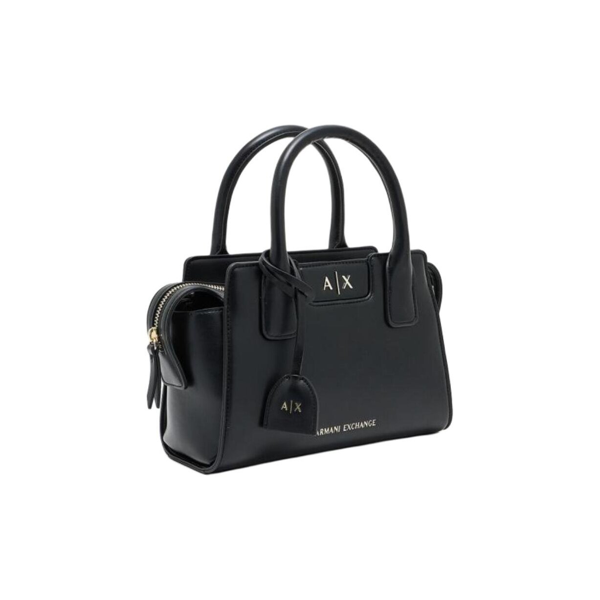 Сумка Armani Exchange, фактура матовая, черный — фото 1