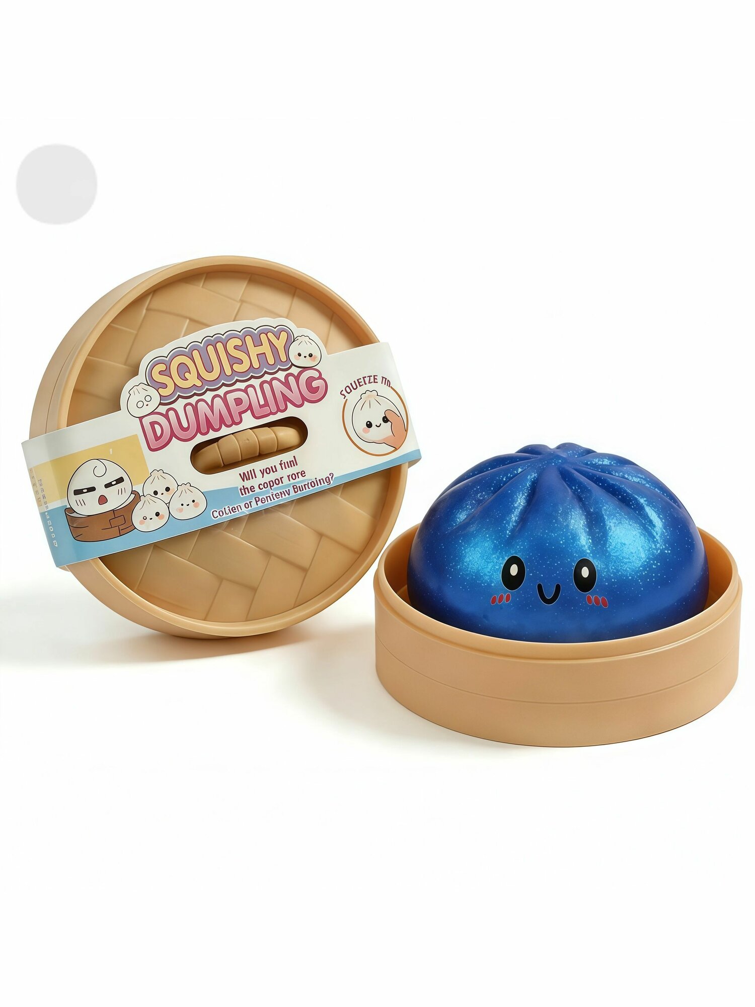 Glitter Dumpling Хинкали антистресс /пельмени сквиш/ антистрес сквиш-мялка/ игрушка для снятия стресса антистресс хинкали антистресс пельмени