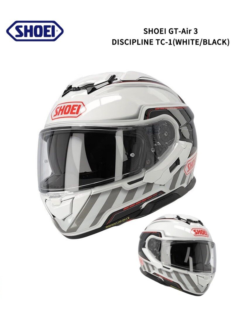 Шлем SHOEI GT-Air3, цвет: черный, фиолетовый, размер: XL：Оригинальный шлем