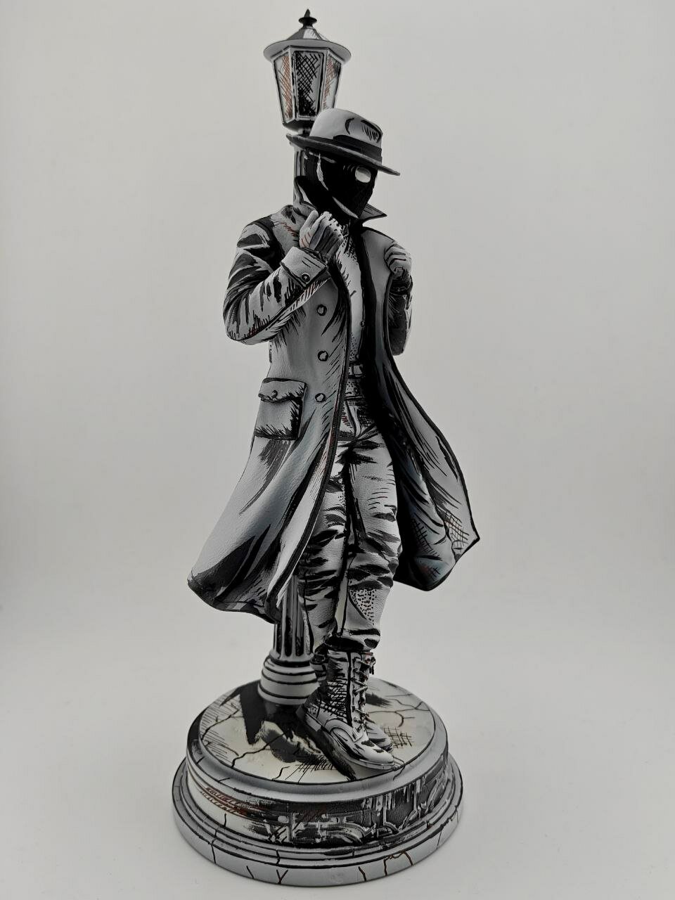 Фигурка Spider-Man Noir (Человек-паук Нуар), 25 см, стиль скетч/комикс