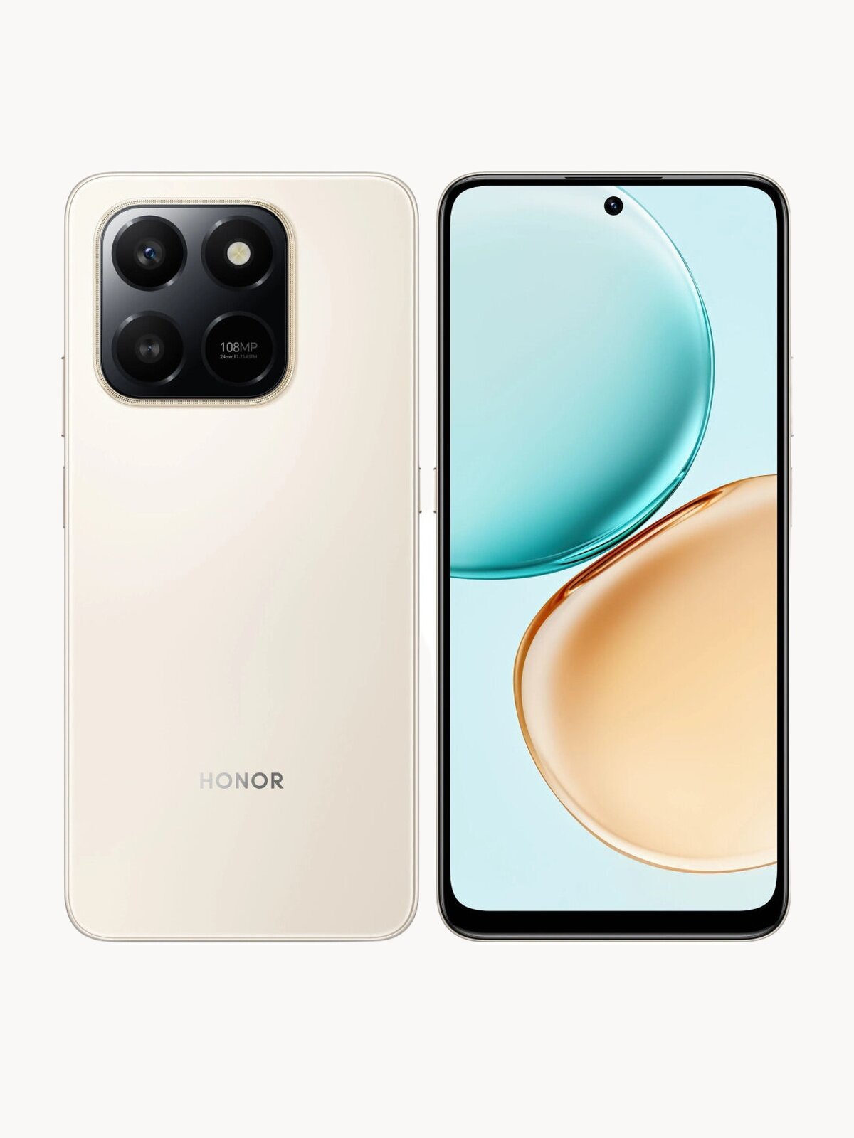 Смартфон Honor X7d 8/256GB Desert Gold