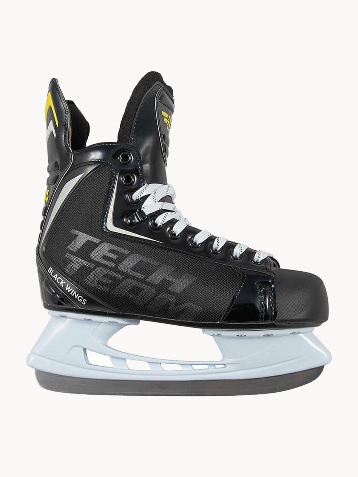 Хоккейные коньки TechTeam Black Wings, р.42, чёрные