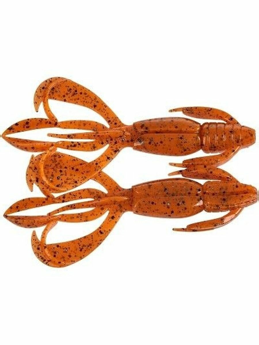 Силиконовая приманка Keitech Crazy Flapper 2.4 #EA#13 Spicy Mustard/blue