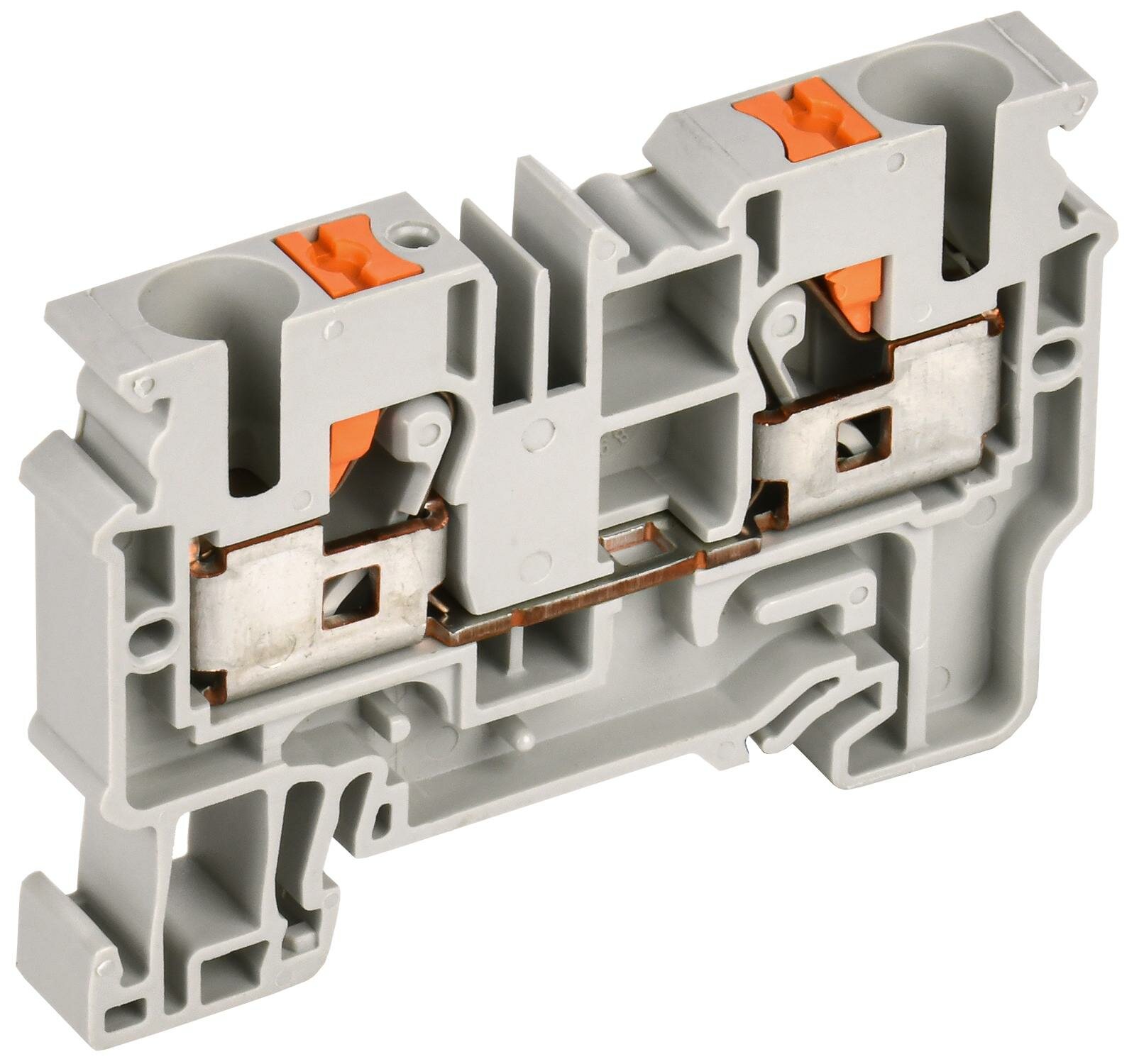 Клемма пружин IEK ARMAFIX, Push-in, CP, 10 мм2, серая