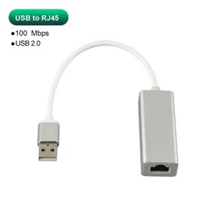 Ethernet-адаптер 1000 Мбит/с USB 3.0 типа C к сетевому USB-кабелю RJ45 для MacBook PC USB 100Mbps