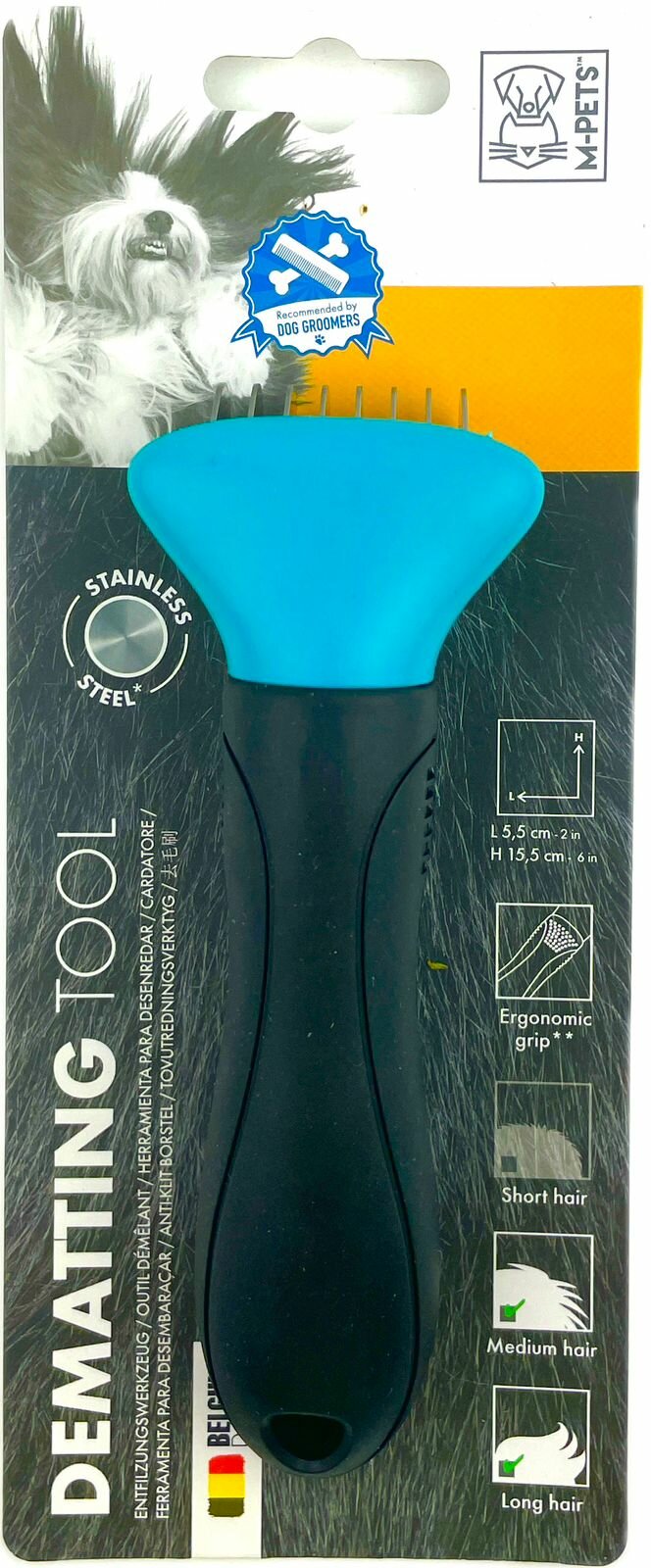 Колтунорез 5,5х15,5 см M-pets