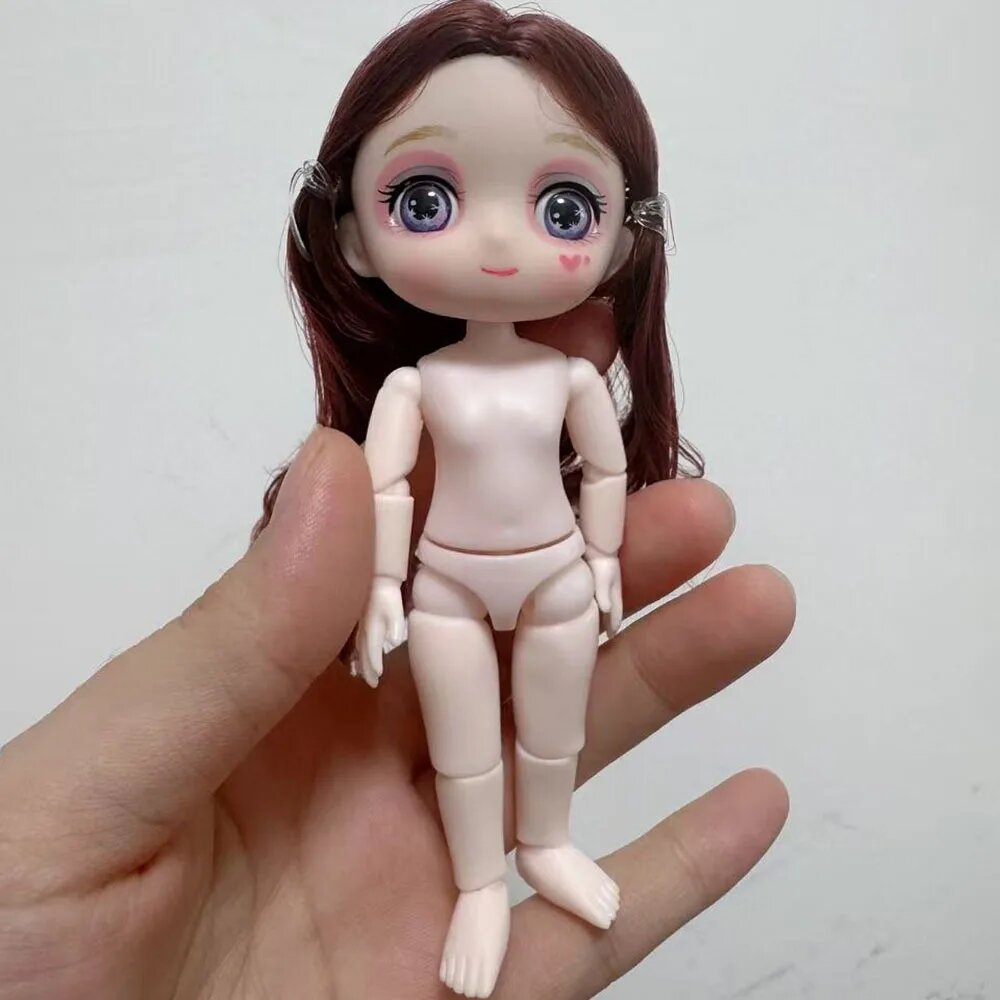 Кукла BJD 9 см, цвет 12, пластиковая