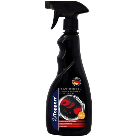 Чистящий спрей Topperr 3461 для стеклокерамических поверхностей, 500 мл