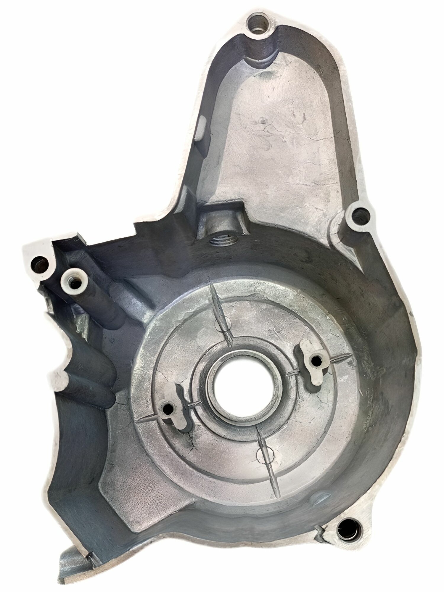 Крышка генератора для мопеда Альфа Alpha (под статор с 2 катушками)