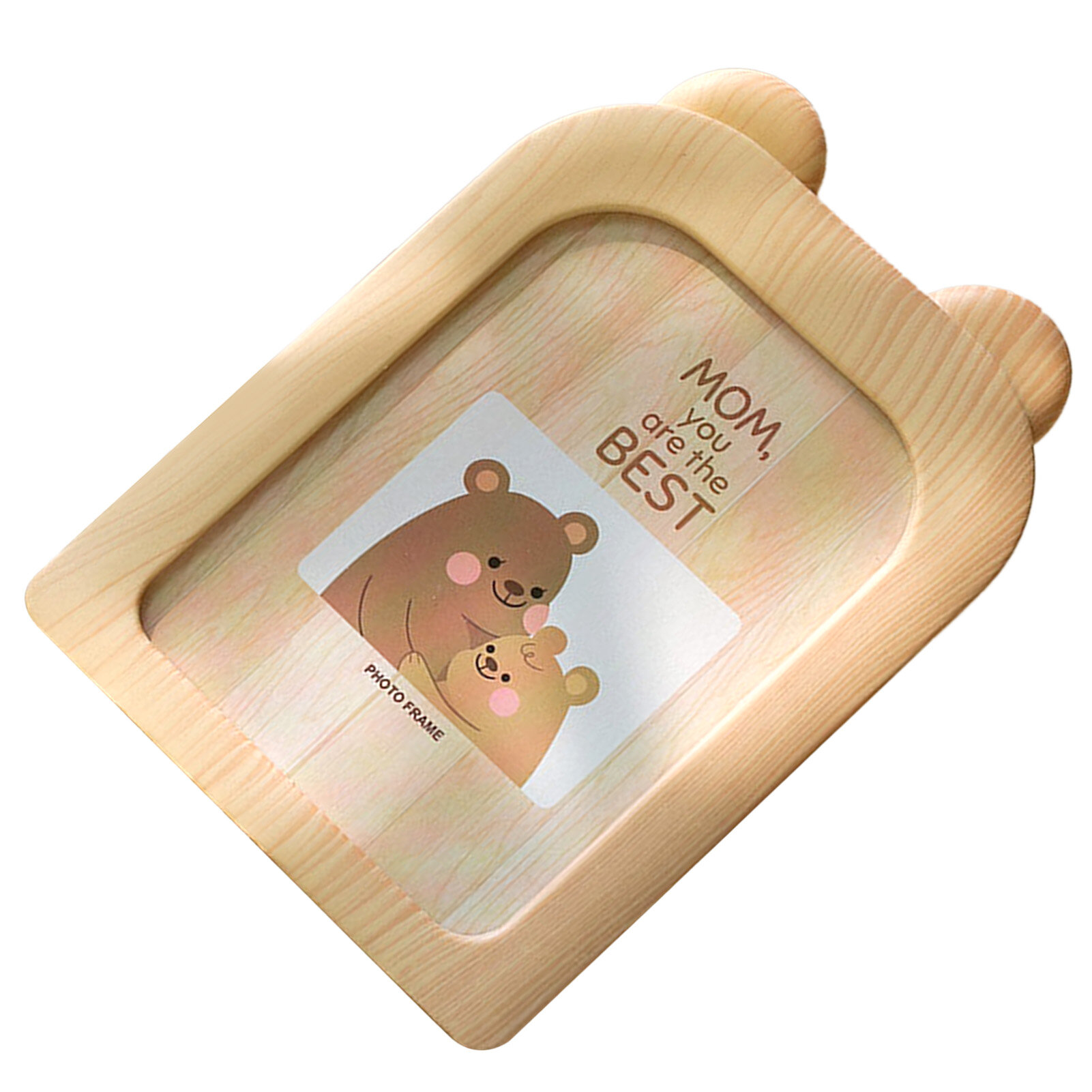 Ins милый мультфильм креативная фоторамка 7 дюймов фоторамка офисное украшение для рабочего стола украшение стены детского сада бежевый медведь