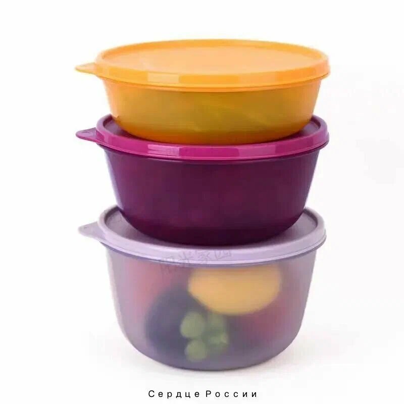 Набор контейнеров "Супер Хит-парад" (1л/1,5л/2л) 3 шт Tupperware
