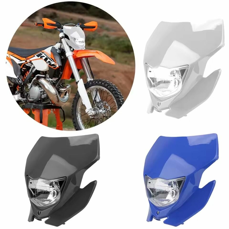 Галогенные фары для мотоциклов для мотокросса на выносливость For Kawasaki KLX