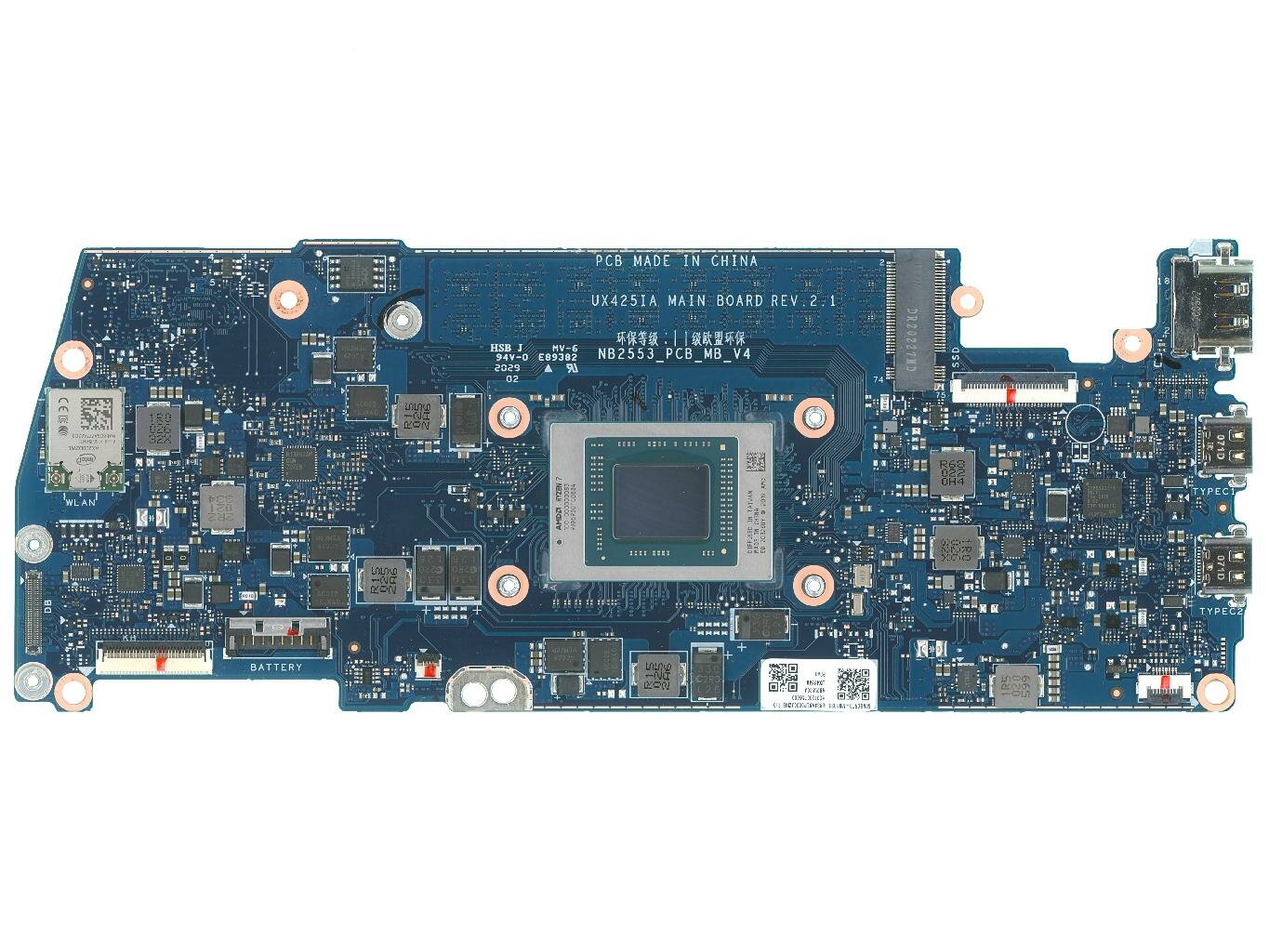 Материнская плата ASUS UX425IA (R7-4700U)